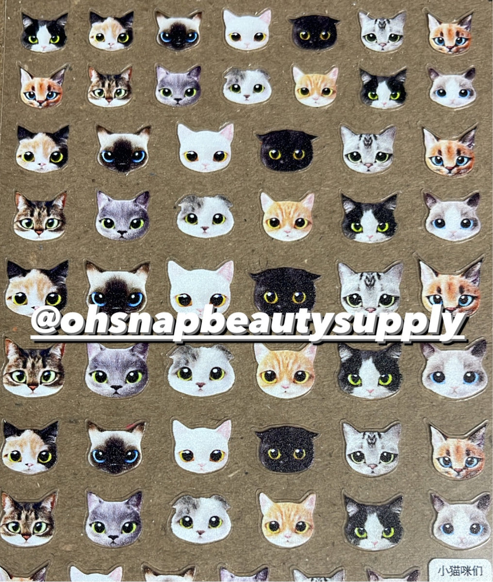 CAT 253 Sticker – Oh Snap! Beauty Supply