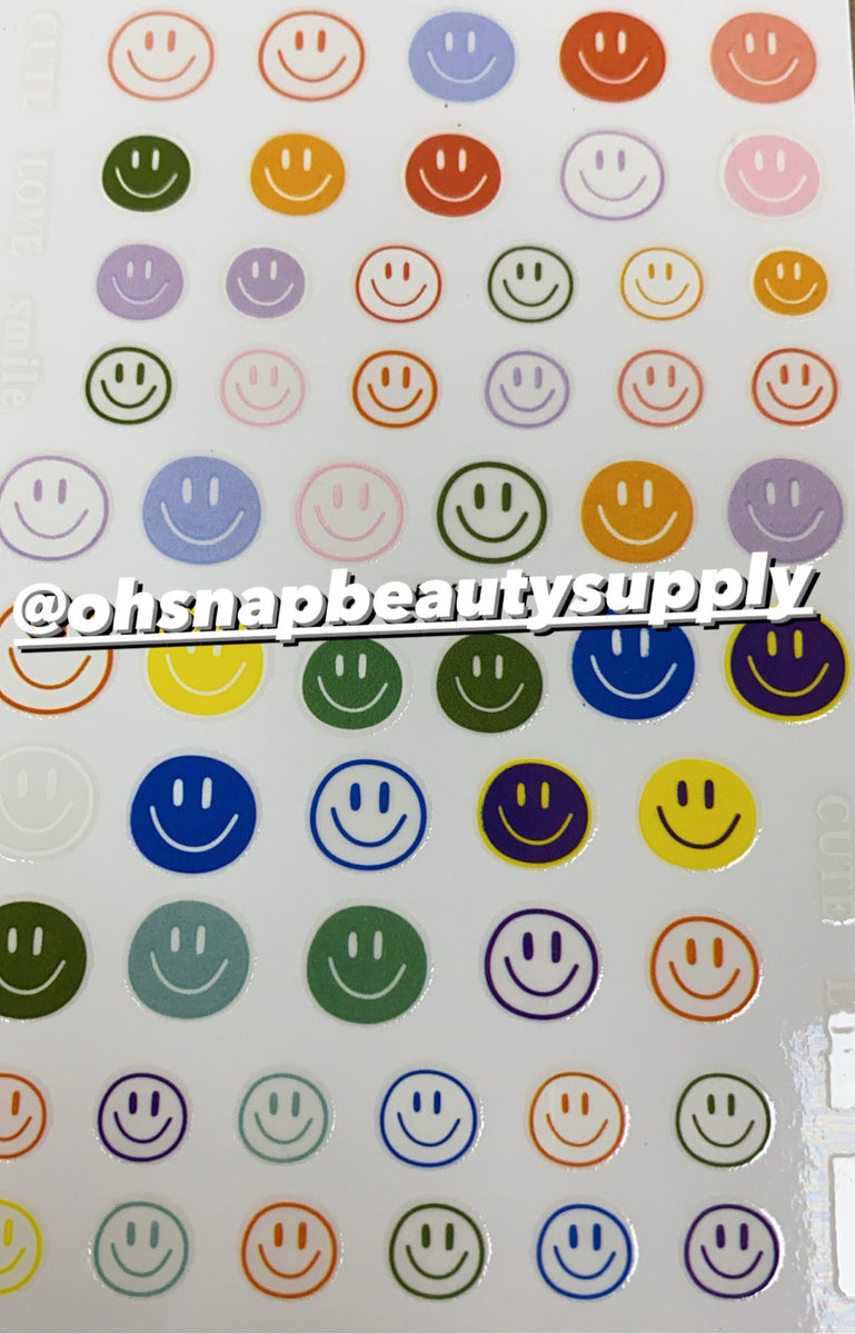 ***Smiley Face 156 Sticker – Oh Snap! Beauty Supply
