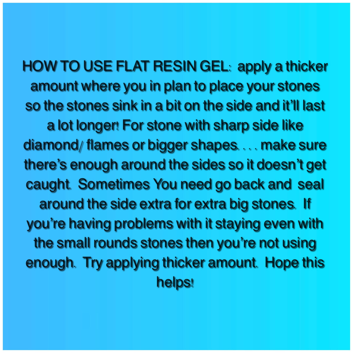 RESIN GEL – Oh Snap! Beauty Supply